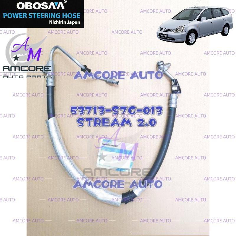 HONDA STREAM 2.0 S7C / RN3 - Power Steering Pressure Hose (OBOSAA ...