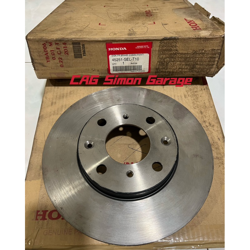 HONDA DISC ROTOR FRONT CITY SEL ( GD3 ) / JAZZ SAA ( GD8 ) 45251-SEL ...
