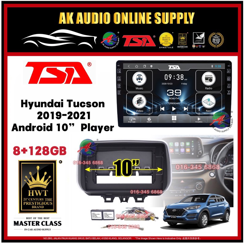 🎁Free AHD Camera 🎁 8Ram + 128GB DSP 4G Carplay TSA Hyundai Tucson 2019 ...