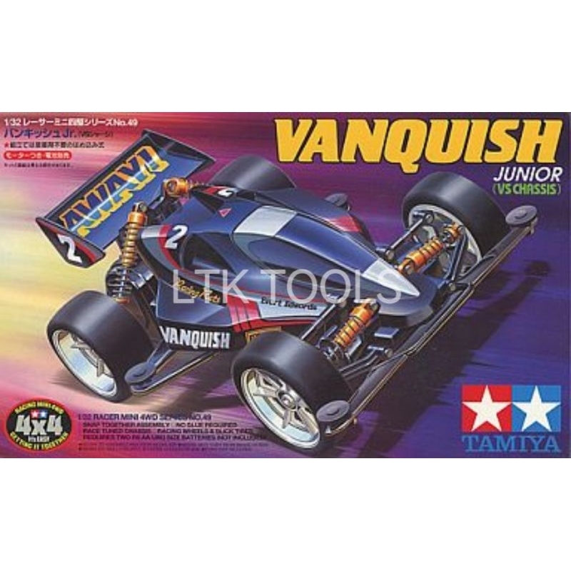 TAMIYA Vanquish Junior 18049 Vs Chassis 1/32 Racer Mini 4wd Series ...