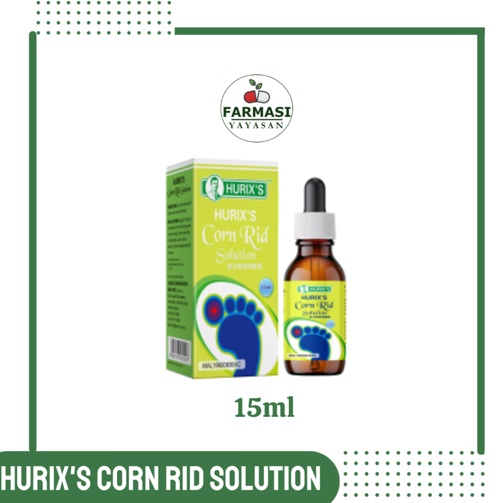 Hurix's Corn Rid Solution 15ml | Shopee Malaysia
