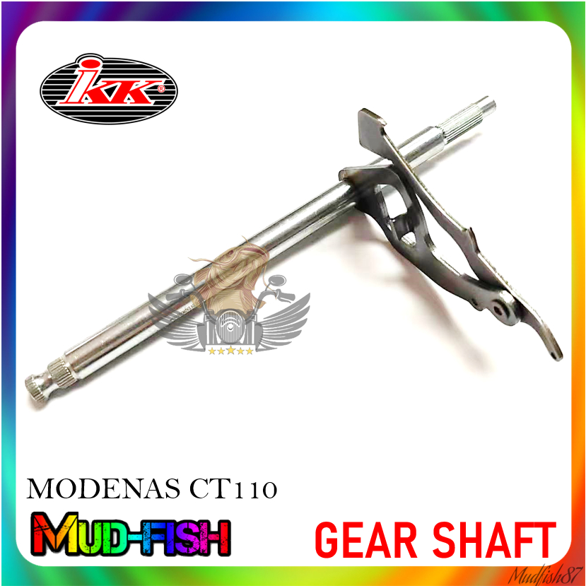 BATANG SUB MODENAS CT110 | CT100 GEAR SHAFT ASSY - TAIWAN (IKK ...
