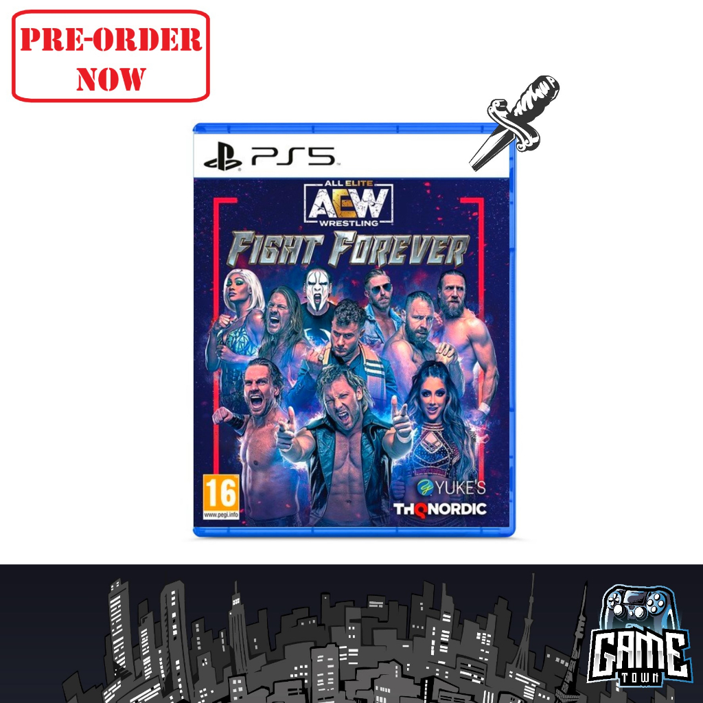 PS5 AEW Fight Forever 全精英摔角 (English/Chinese Ver.) | Shopee Malaysia