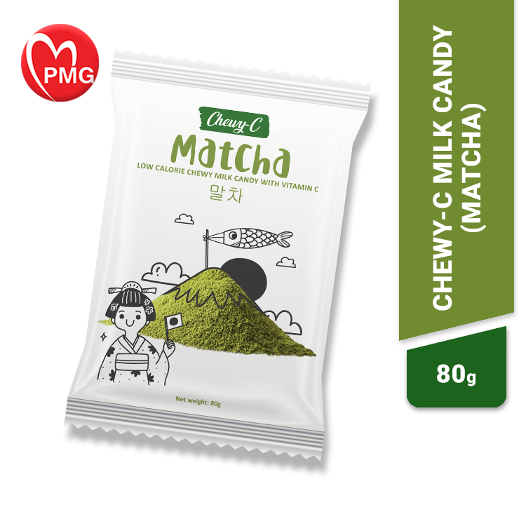 [CHEWY-C] Low Calorie Chewy Milk Candy With Vitamin C (Matcha ...