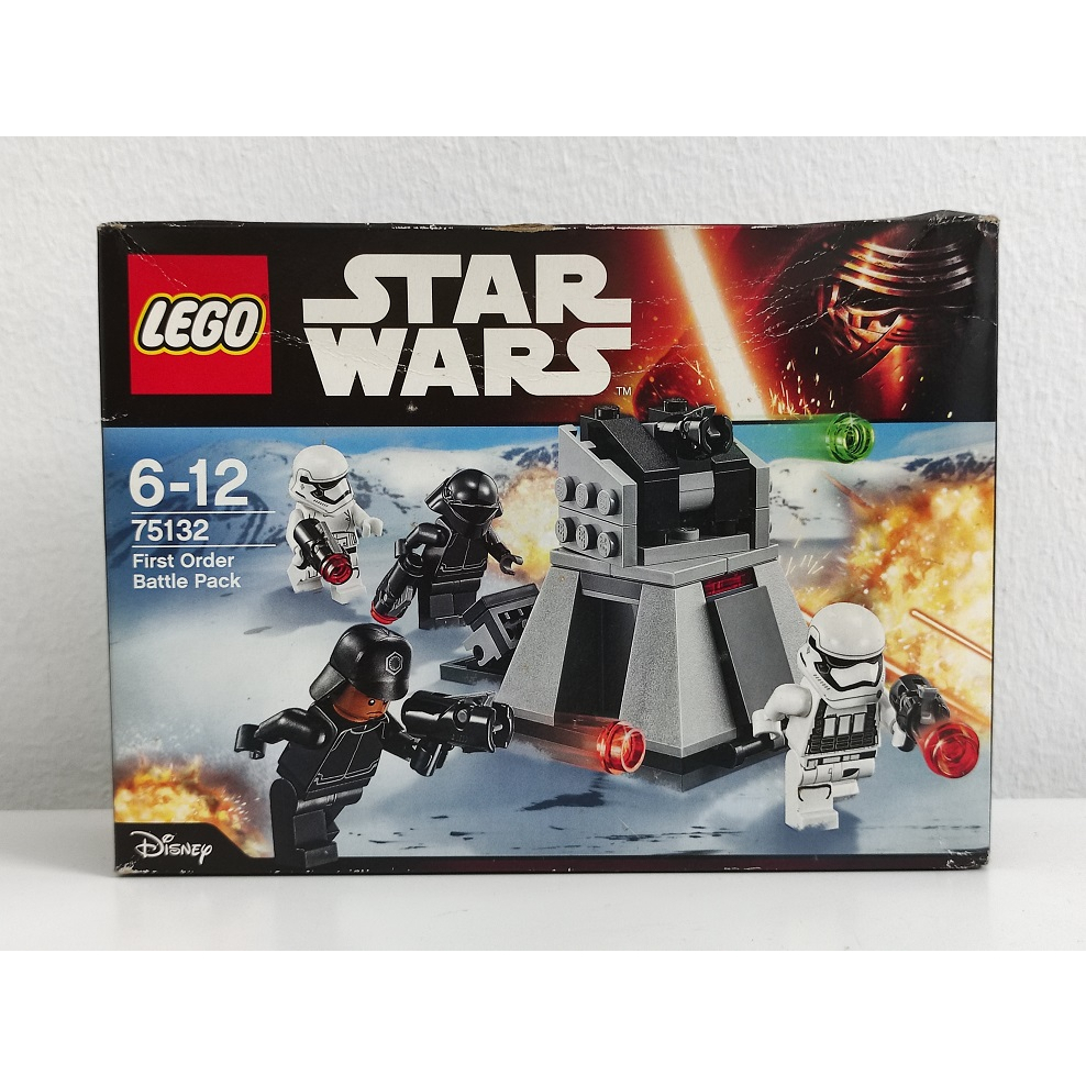 Lego Star Wars 75132 First Order Battle Pack (New and Sealed Damage box ...