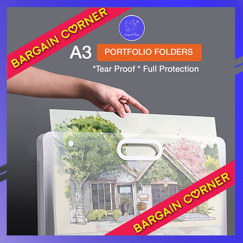 Tropical Blue Bargain Corner High Quality Artist Portfolio Bag 8K ...