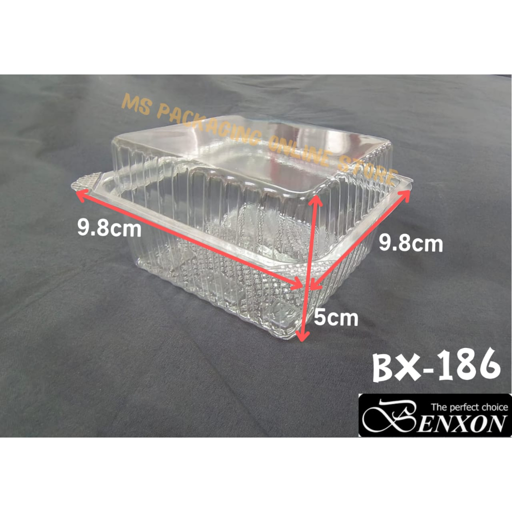 BENXON BX 186 - Mooncake 3" Plastic Tray with Lock [ 50pcs± ] Bakery ...