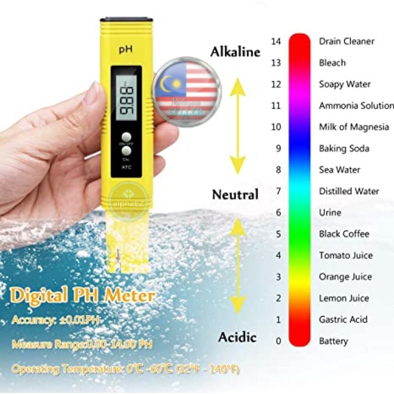 🇲🇾 Digital Multi-purpose Pen pH / TDS Tester Meter Checker for Aquarium ...