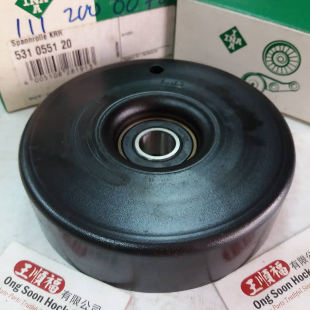 Mercedes W202 W203 W124 W210 M111 Belt Tightener Pulley INA 111 200 ...