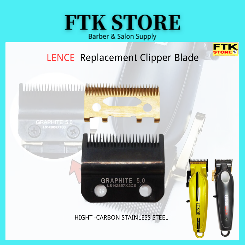 Original Lence Hair Clipper And Trimmer Blade | Shopee Malaysia
