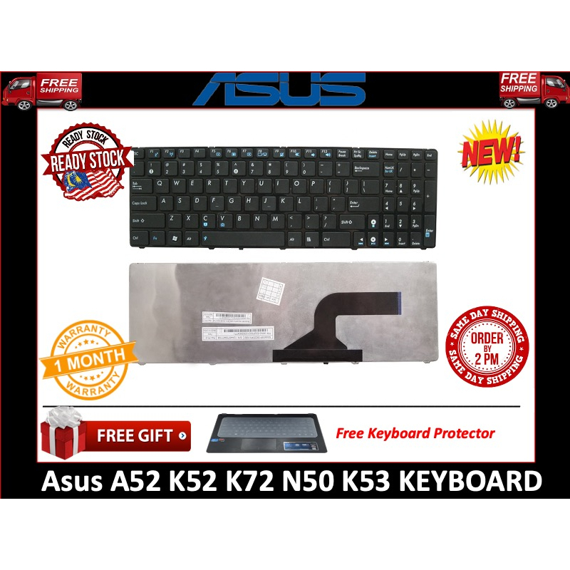 Asus A52 A73 A53 F50GX F70 G51 G72 G73 K52 K53 K54C K72N50 N52 N53 N61 ...