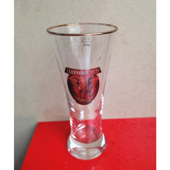 Elephant red beer glass 250ml | Shopee Malaysia