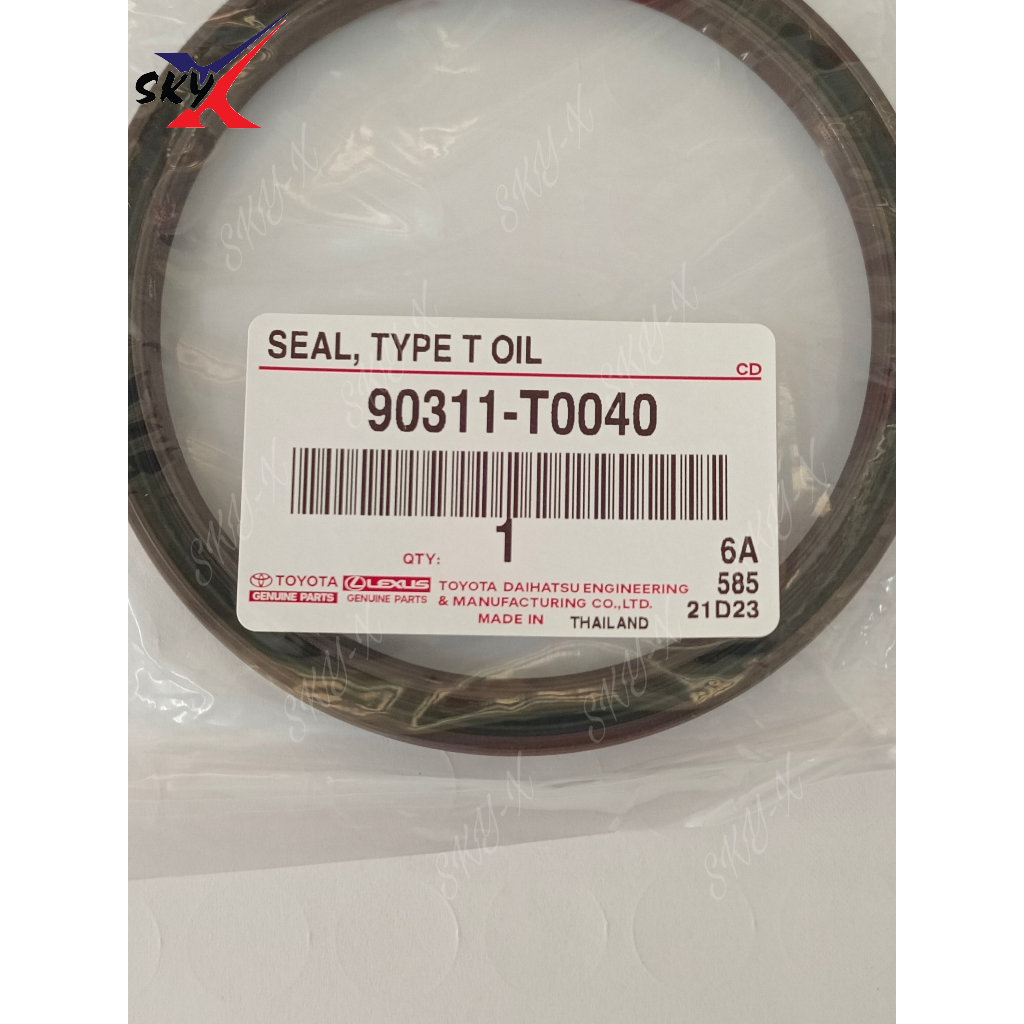 TOYOTA OIL SEAL CRANK *89 X 105 X 10 (90311-T0040) FOR CAMRY / VELLFIRE / ESTIMA | Shopee Malaysia