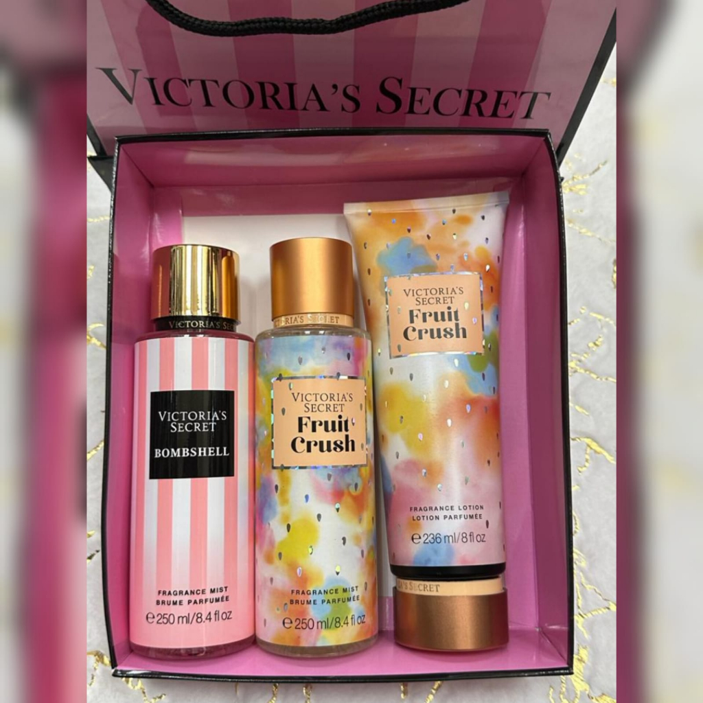 Bombshell New York Perfume & Body Mist & Lotion 3in1Set Hantaran Minyak ...