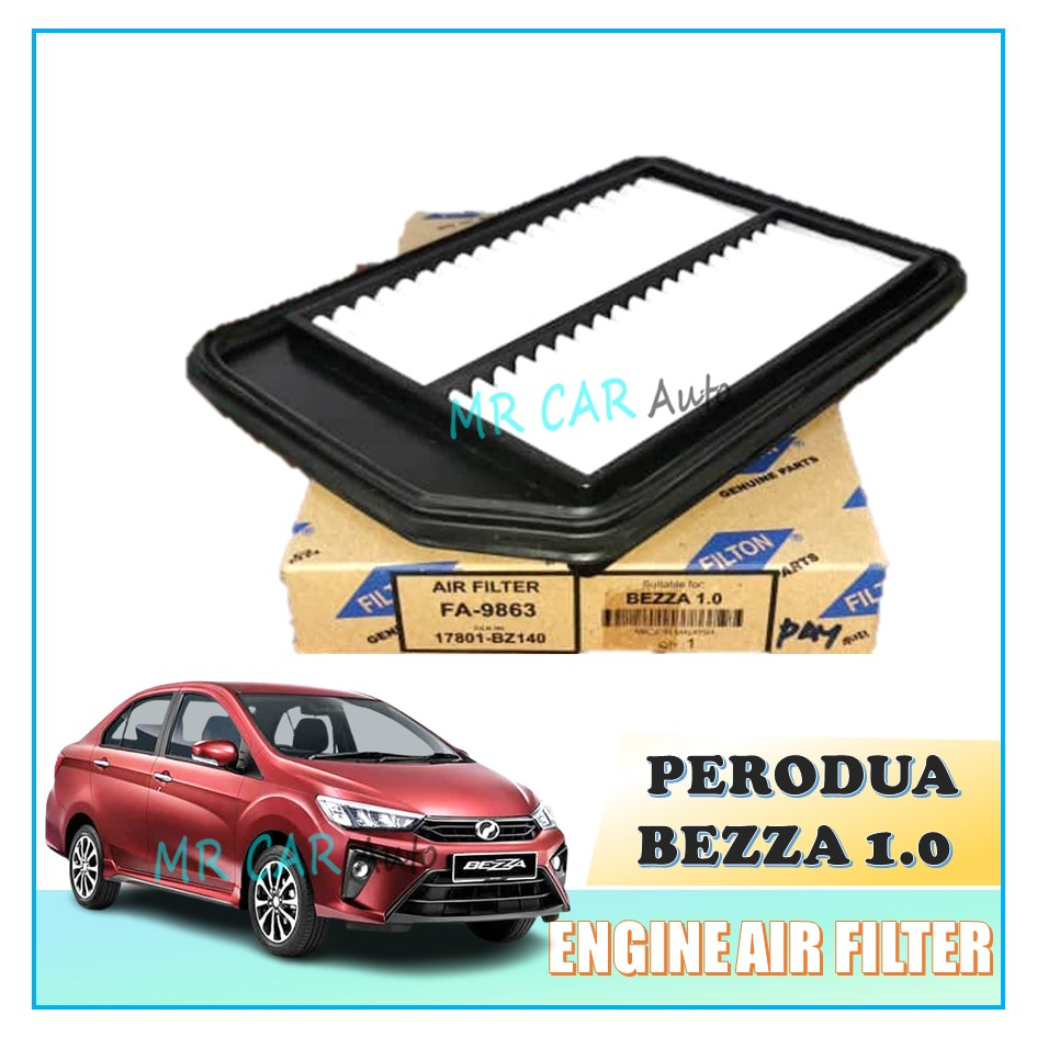 PERODUA BEZZA 1.0 ENGINE AIR FILTER (FILTON) | Shopee Malaysia