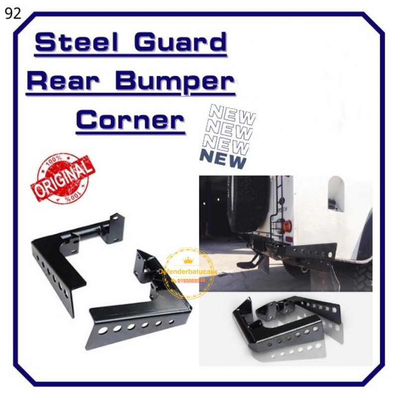Land Rover Defender 110 Rear Bumper Corners defender rear bumper ...
