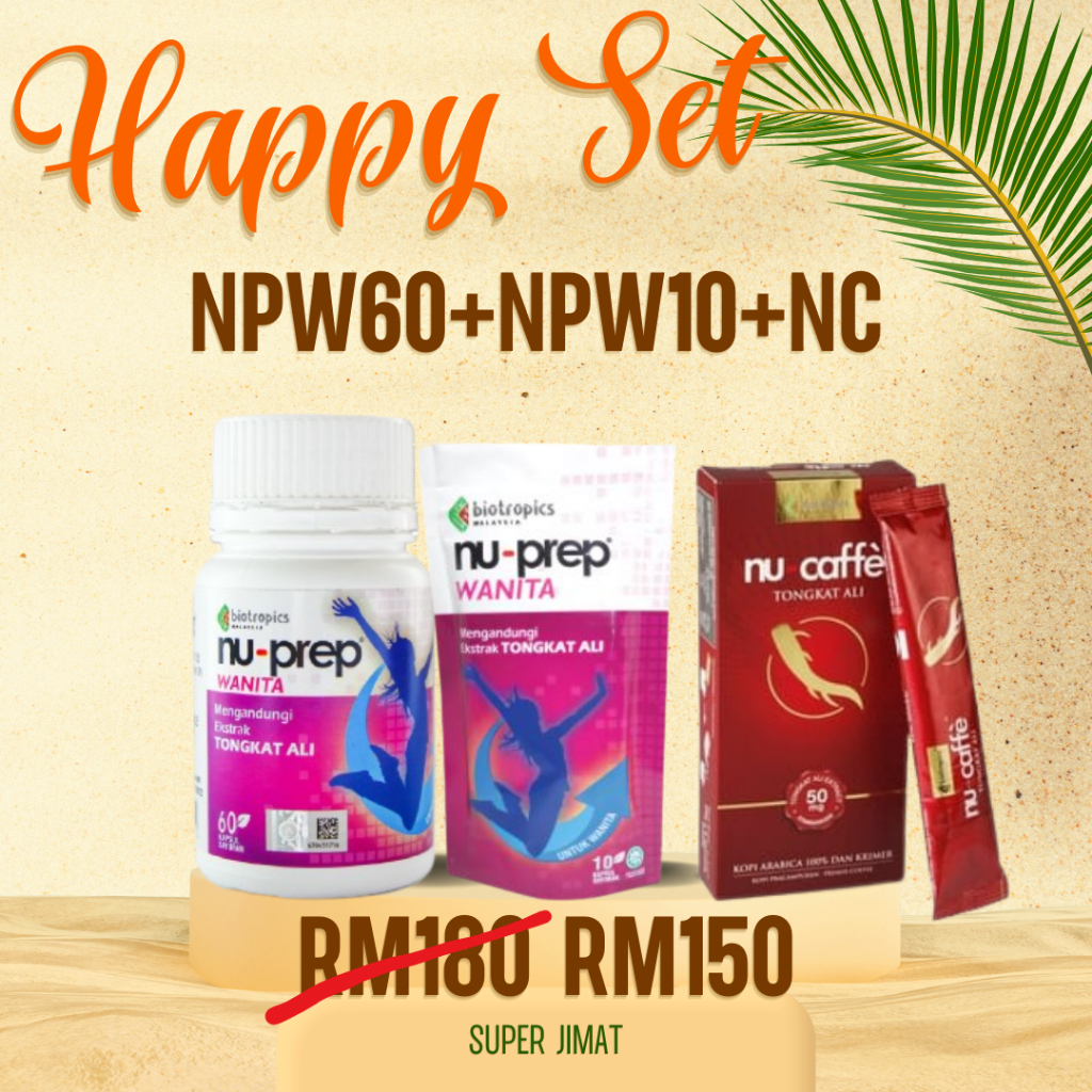 Biotropics NU-PREP WANITA (10 & 60 Capsules) - Women's Health ...