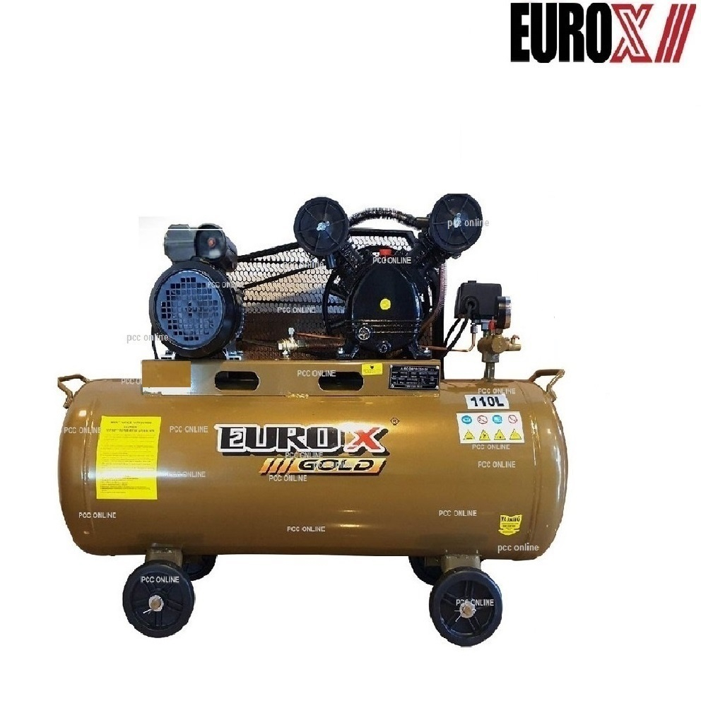 EUROX EAW7120G Air Compressor|Compressor Angin 3HP 110Liter 8Bar | Shopee Malaysia