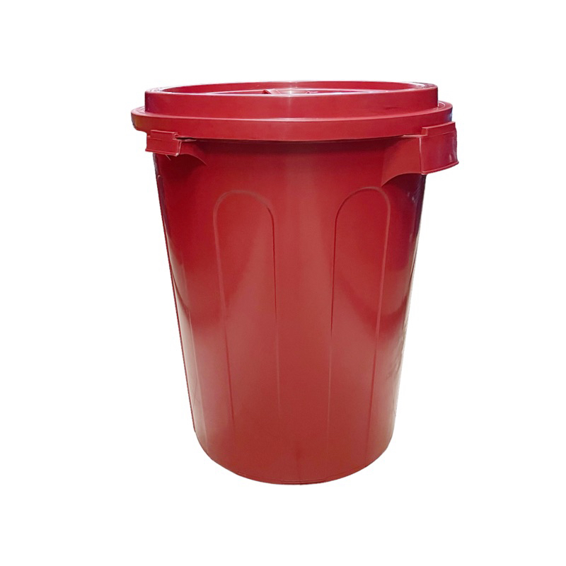 Plastic Pail With Cover 12-18 Gallon / Dustbin / Tong Sampah / Water ...