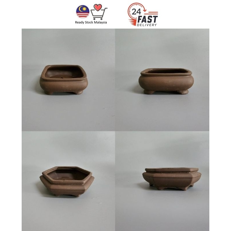BONSAI POT PASU BONSAI 紫砂盆 | Shopee Malaysia
