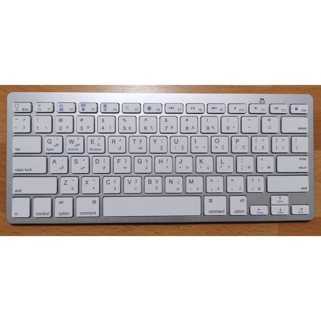 Arabic Bluetooth 3 0 Wireless Keyboard Bk3001 For Universal Tab