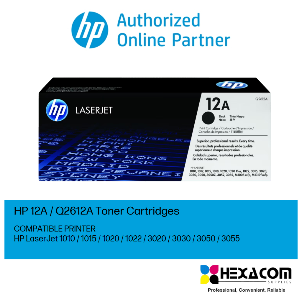 HP 12A Toner Cartridge Q2612A | Shopee Malaysia