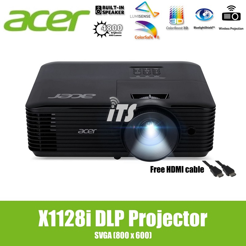 Acer X1128i SVGA DLP Projector (4,800 lm) | Shopee Malaysia