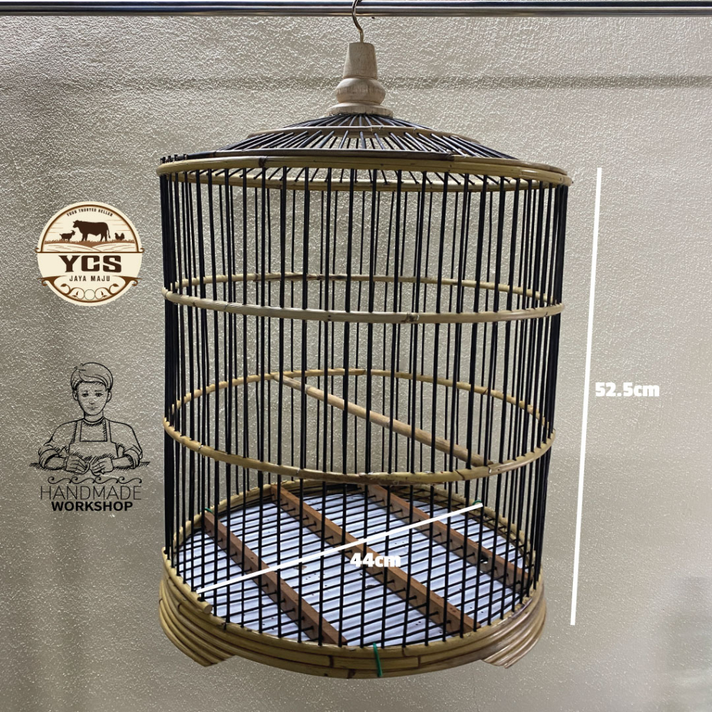 17.5 Sangkar Burung Rotan Handmade Original thailand | Shopee Malaysia