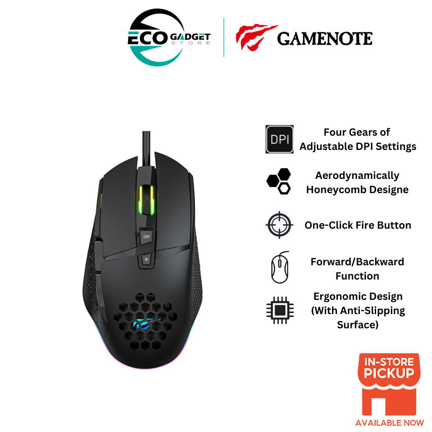 Gamenote | Havit MS1022 RGB Gaming Mouse | Shopee Malaysia