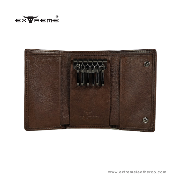 Extreme keychain / key holder / Key Pouch / Genuine Soft Leather ...