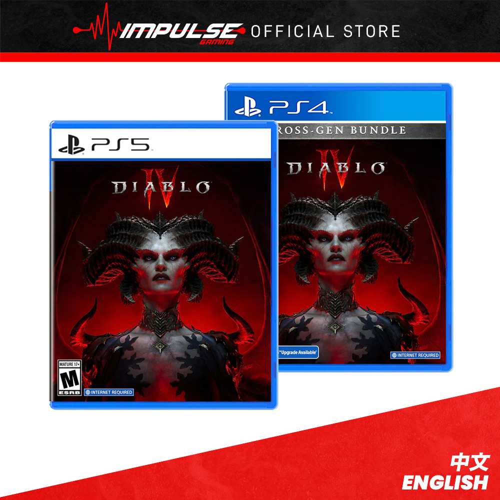 PS4/PS5 Diablo IV Chi/Eng Version 暗黑破坏神IV 中英文版 | Shopee Malaysia