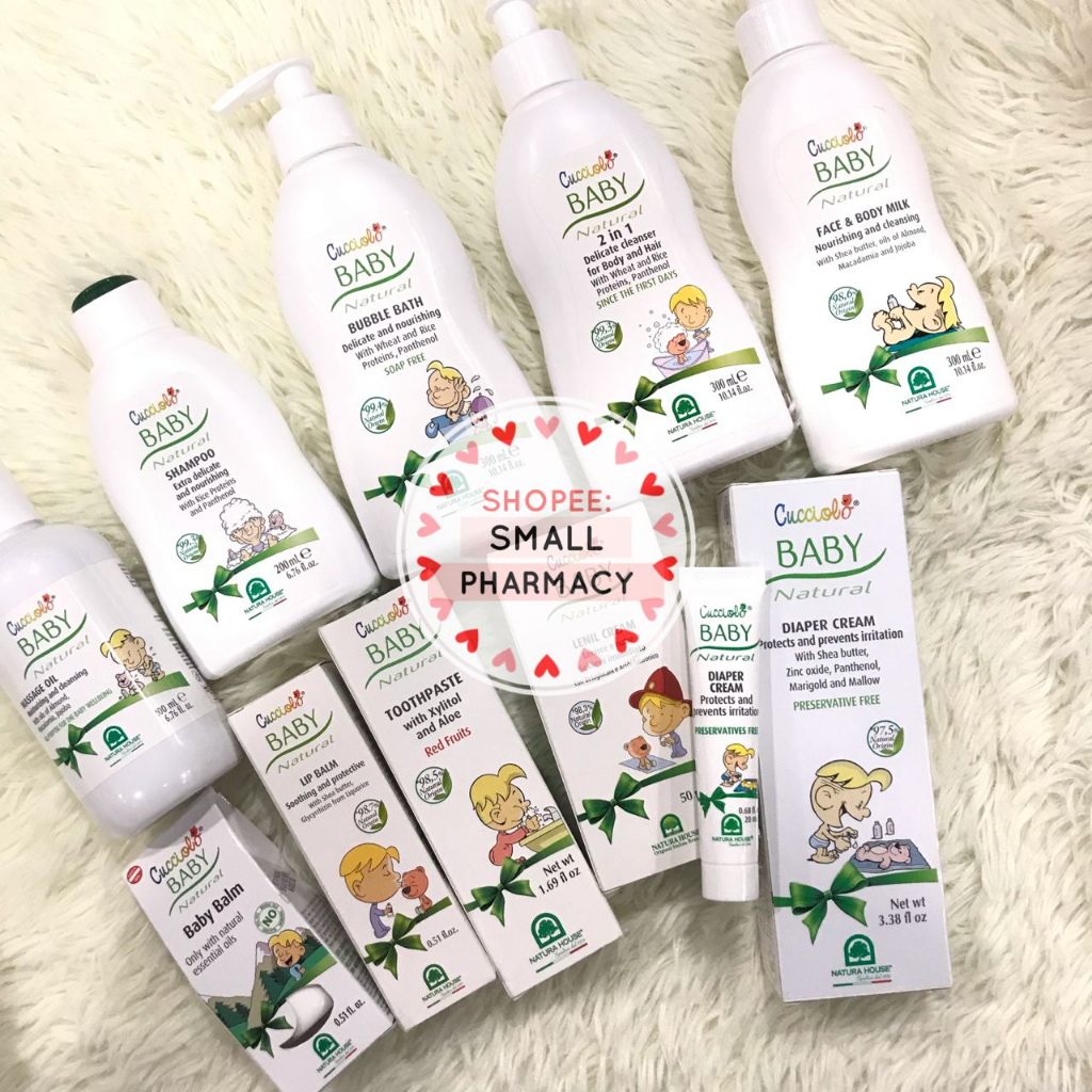*Premium Cucciolo Baby Natural - Massage oil/ Shampoo/ Bath/ Cleanser ...