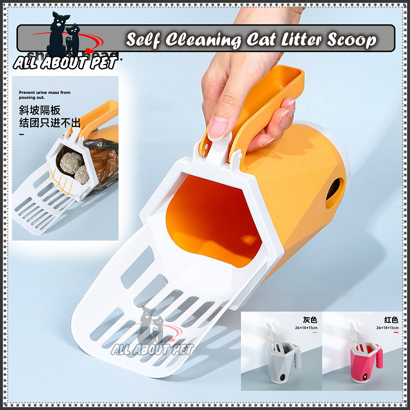 [NEW 2023] Self-cleaning Cat Litter Scoop Cat Sand Litter Box Shovel ...
