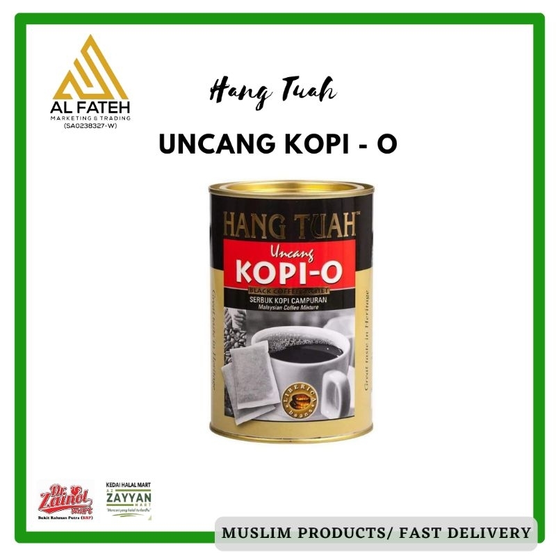 Hang Tuah Kopi O Black Coffee Sachet 10g x 30 Sachet | Shopee Malaysia