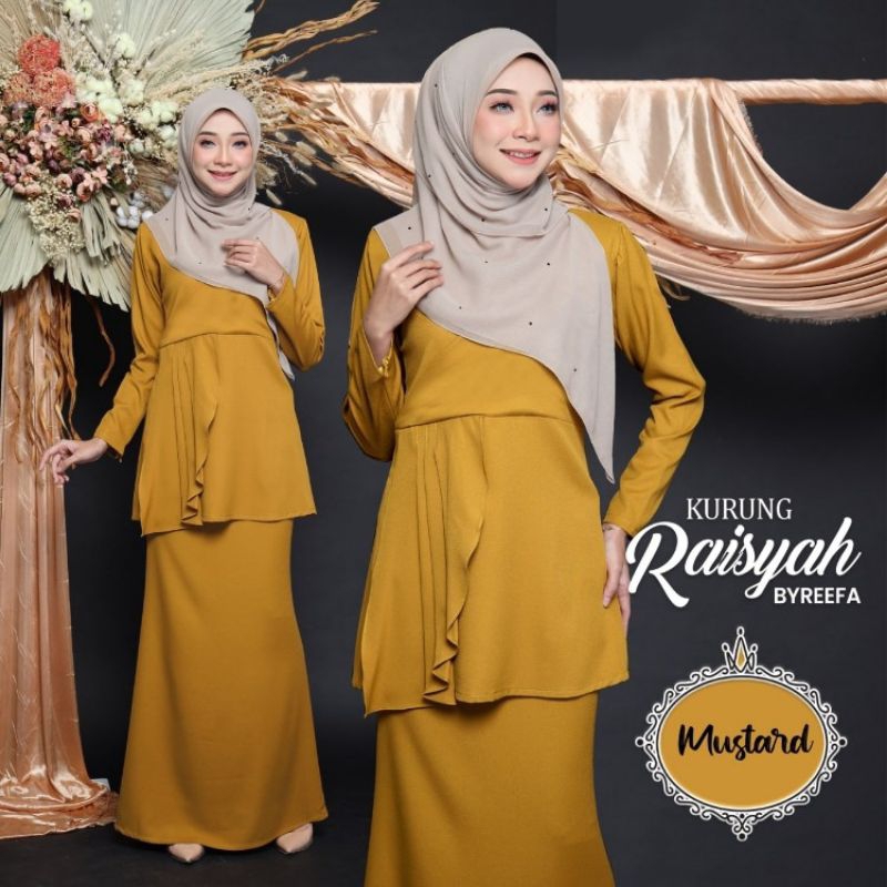 Baju kurung RAISYAH (saiz L) | Shopee Malaysia