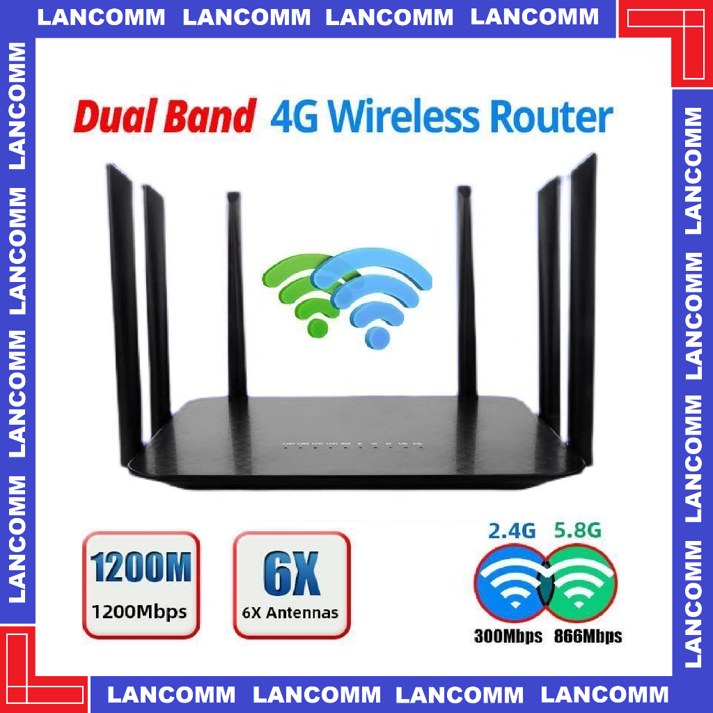 LT210 Dual Band 2.4G+5G LT260A Router 4G LTE Sim Card Modem WiFi ...