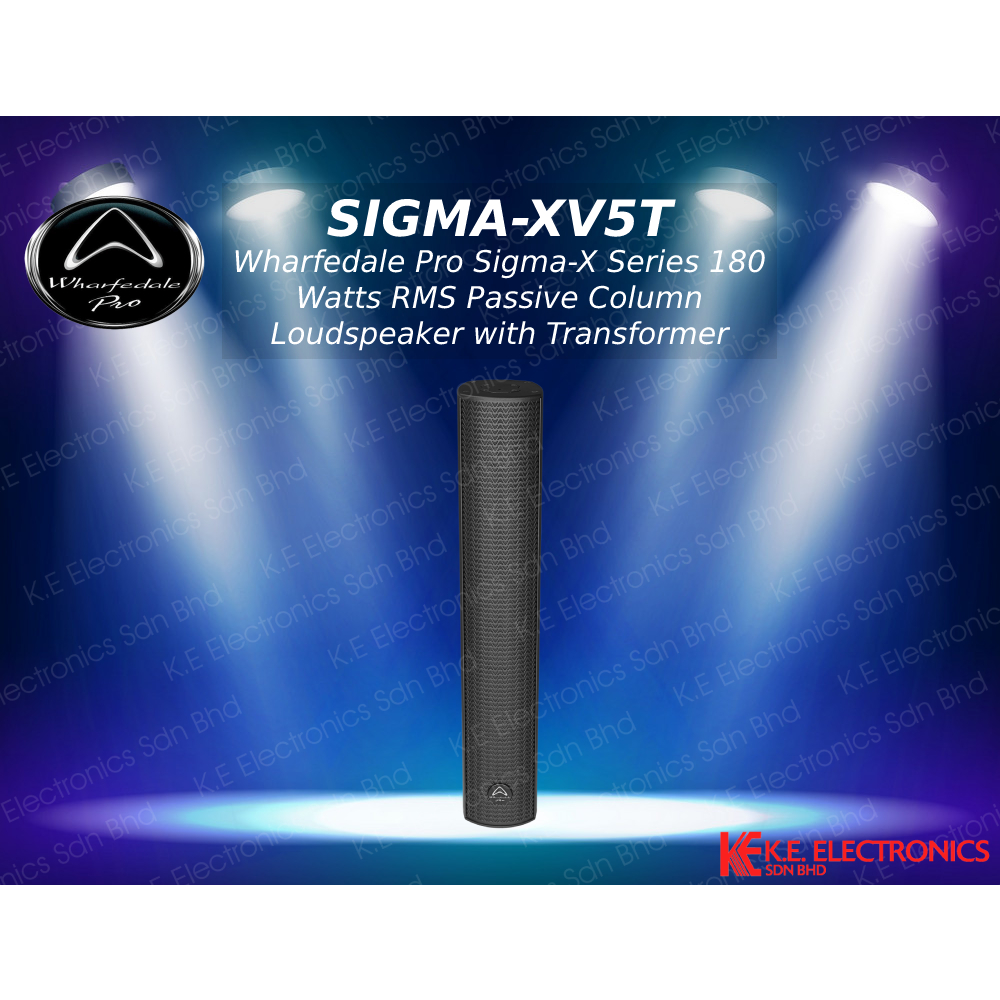 Wharfedale Pro Sigma-X Series SIGMA-XV5T 160 Watts RMS Passive Column ...