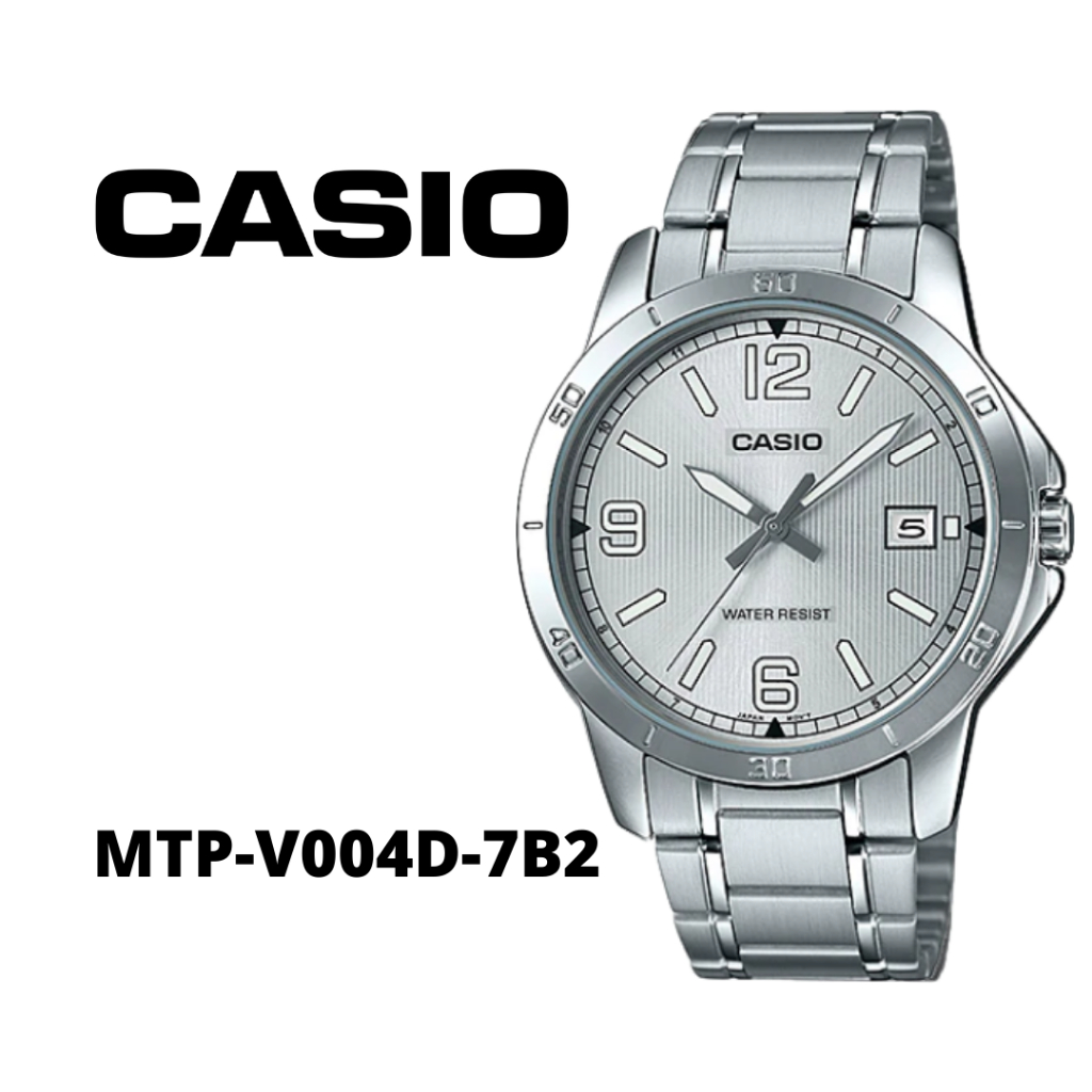 Casio Analog Men Watch MTP-V004D-7B2 | Shopee Malaysia