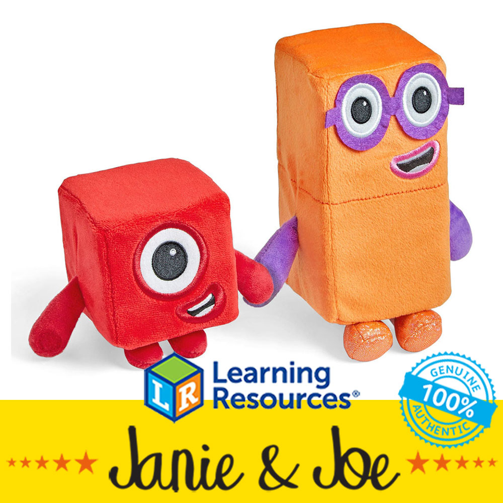 Learning Resources Numberblocks One & Two Playful Pals Plush by ...