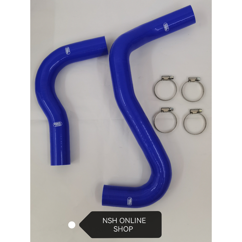 Radiator Hose Set (Samco Silicone) with Hose Clip for Mitsubishi Triton ...