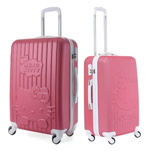 VELLA Cute 2 in 1 Set Hello Kitty Luggage bag Travel ABS suitcase ...
