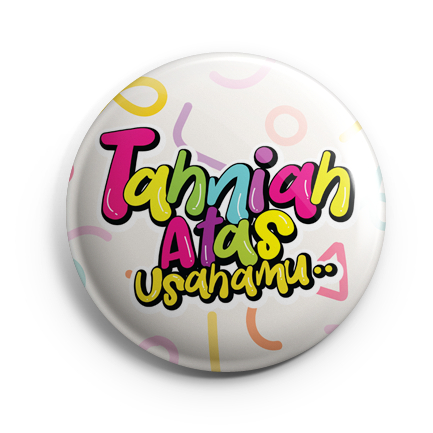 Button Badge Kata Kata Semangat Motivasi Pelajar Murid Sekolah | Shopee ...