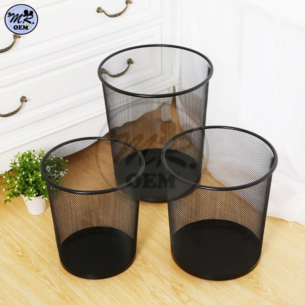 MR OEM (Bundle Sales 10pcs & 20pcs) Metal Wire Mesh Rubbish Bin Waste ...