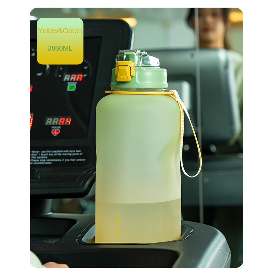 Diller Large Capacity Food Grade PC water Bottle (1000ml / 2000ml ...