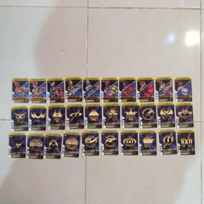 SET KO 30 Ride Rider Cards for DX Neo Decadriver Kamen Rider Decade ...