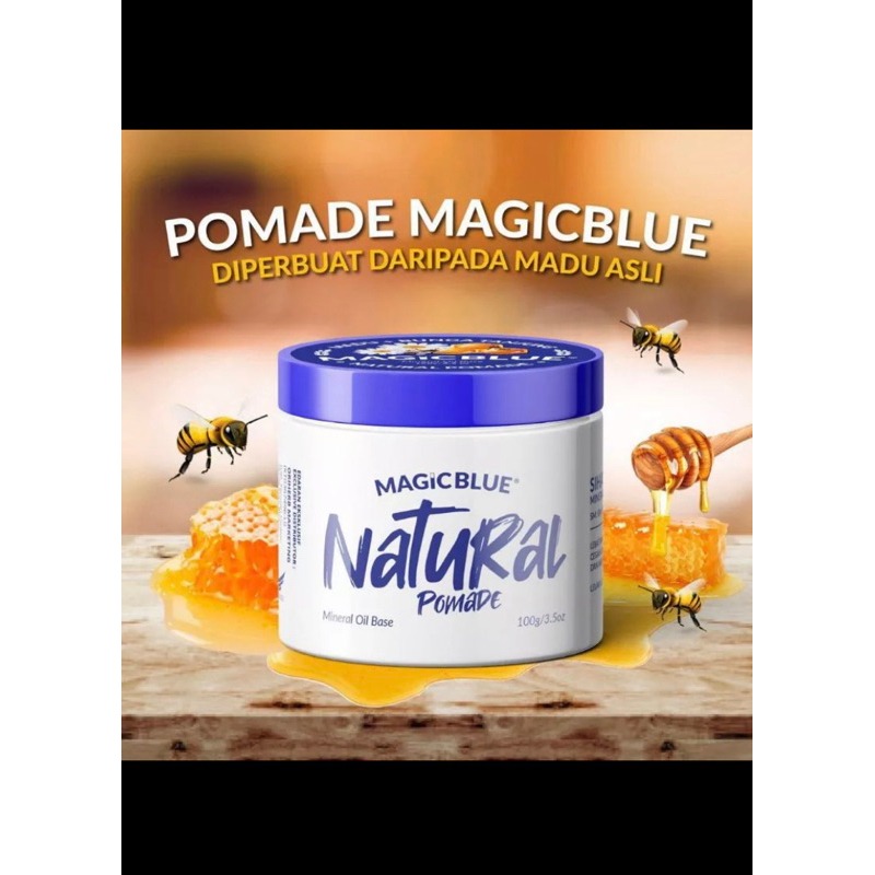 POMADE MAGIC BLUE ORIGINAL HQ | Shopee Malaysia