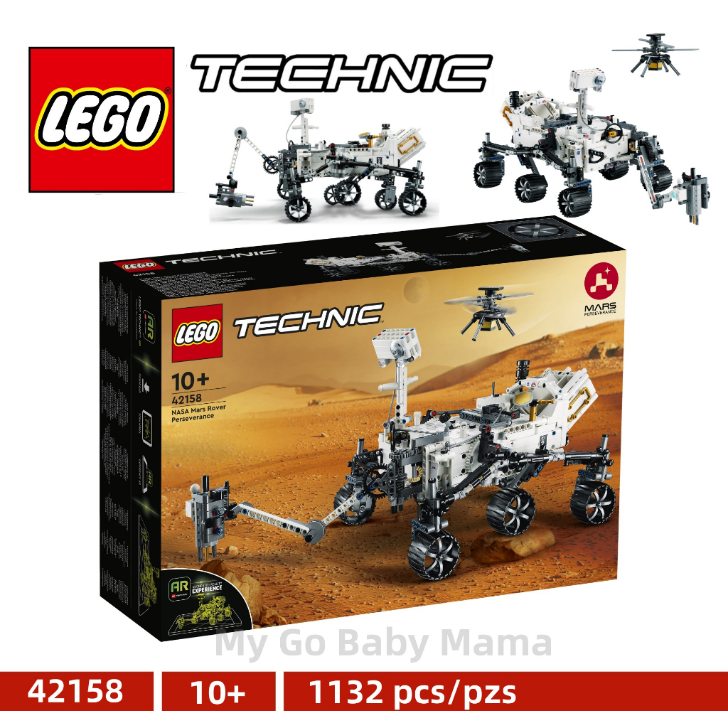 LEGO Technic 42158 NASA Mars Rover Perseverance ( 1132 Pieces ) 10years ...
