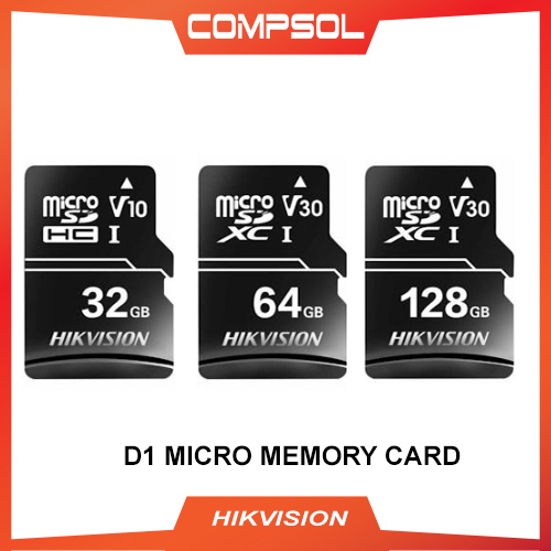 HIKVISION Class 10 Micro SD Memory Card 32GB, 64GB,128GB High Speed TF ...