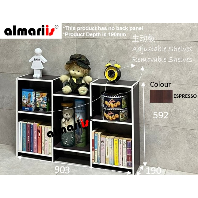 ALMARIIS® (SH214) Adjustable Multi-Layer Shelf | Shopee Malaysia