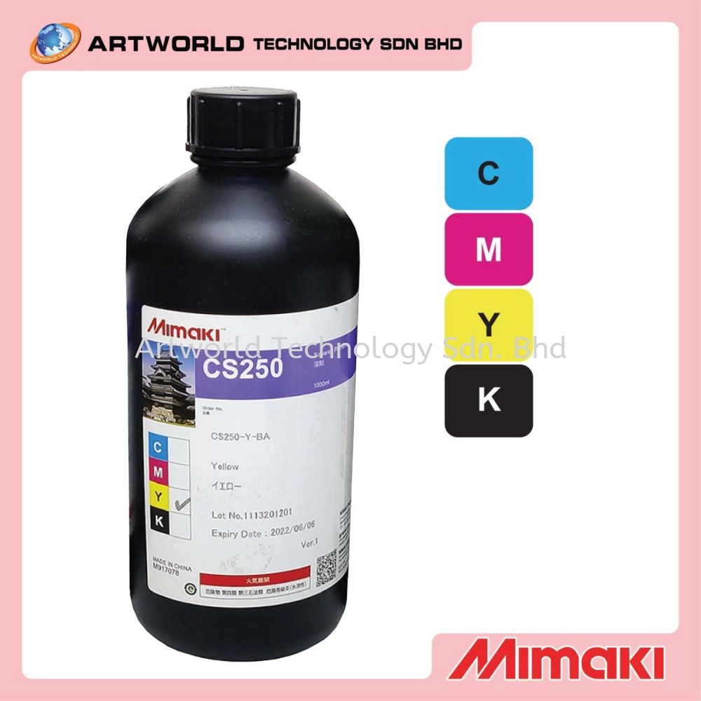 MIMAKI ORIGINAL CS250 Solvent Ink (1000ml) | Shopee Malaysia